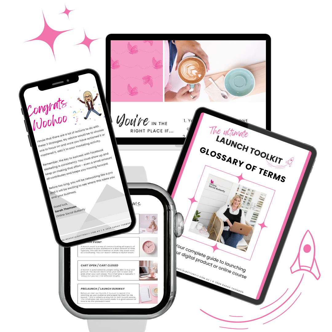 Glossary of Essential Launching Terms - Online Social Butterfly