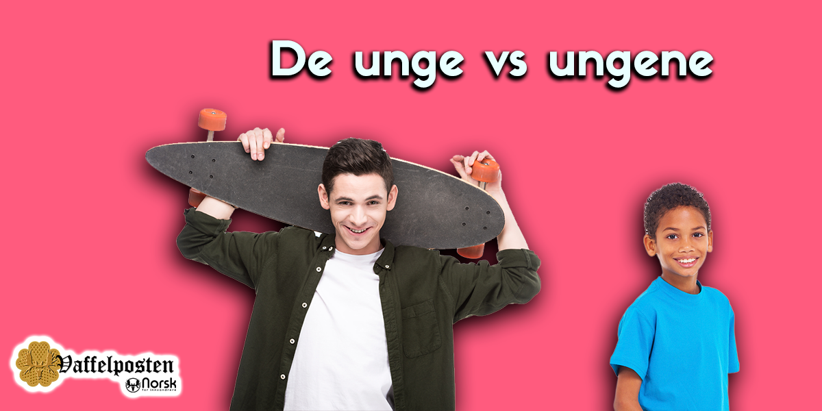 De unge vs. ungene - Norsk for innvandrere