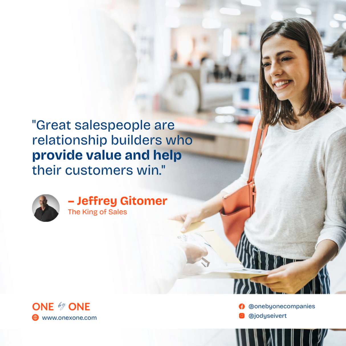 Turning low traffic into high sales: make every customer count