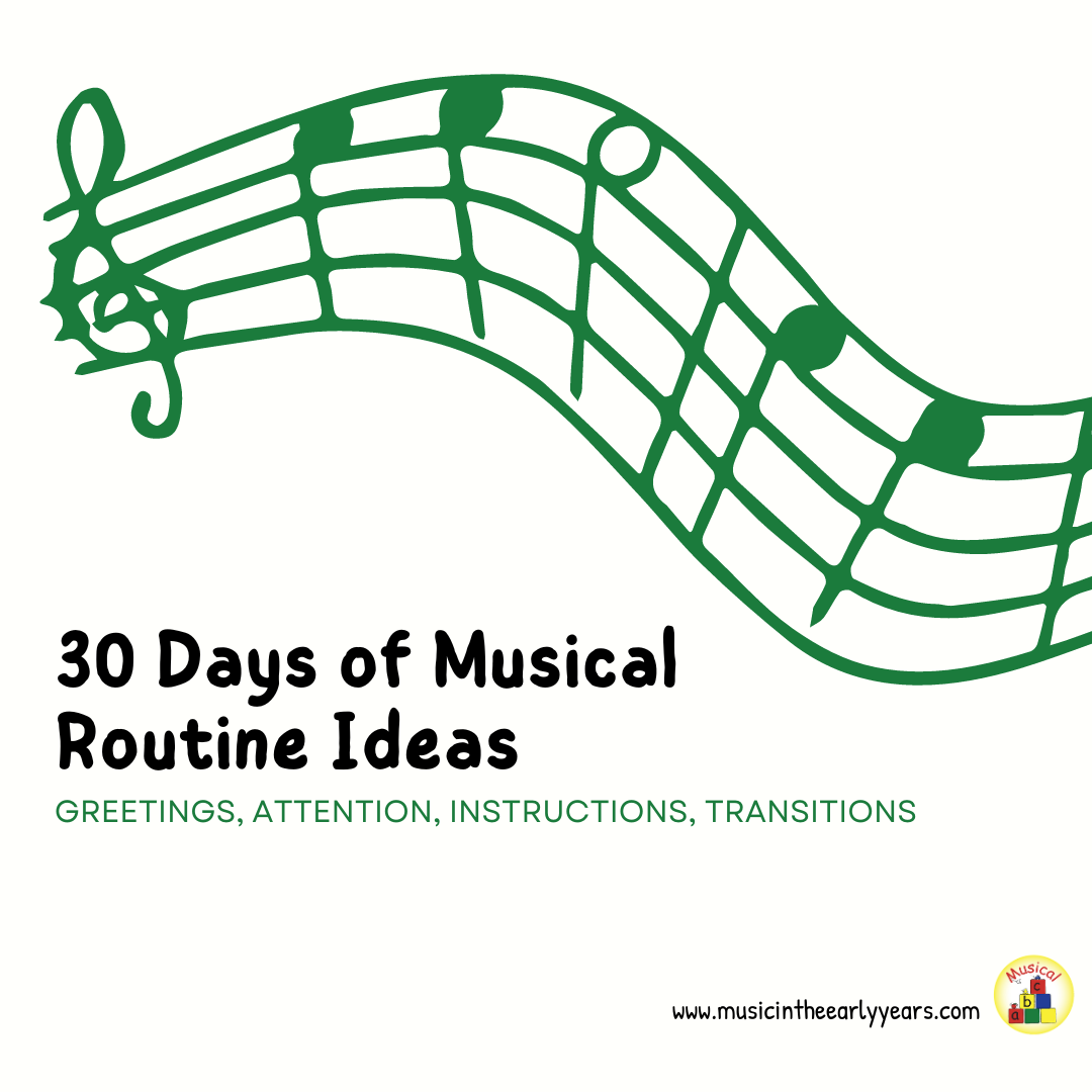 30 Days of Musical Routine Ideas - Musical abc