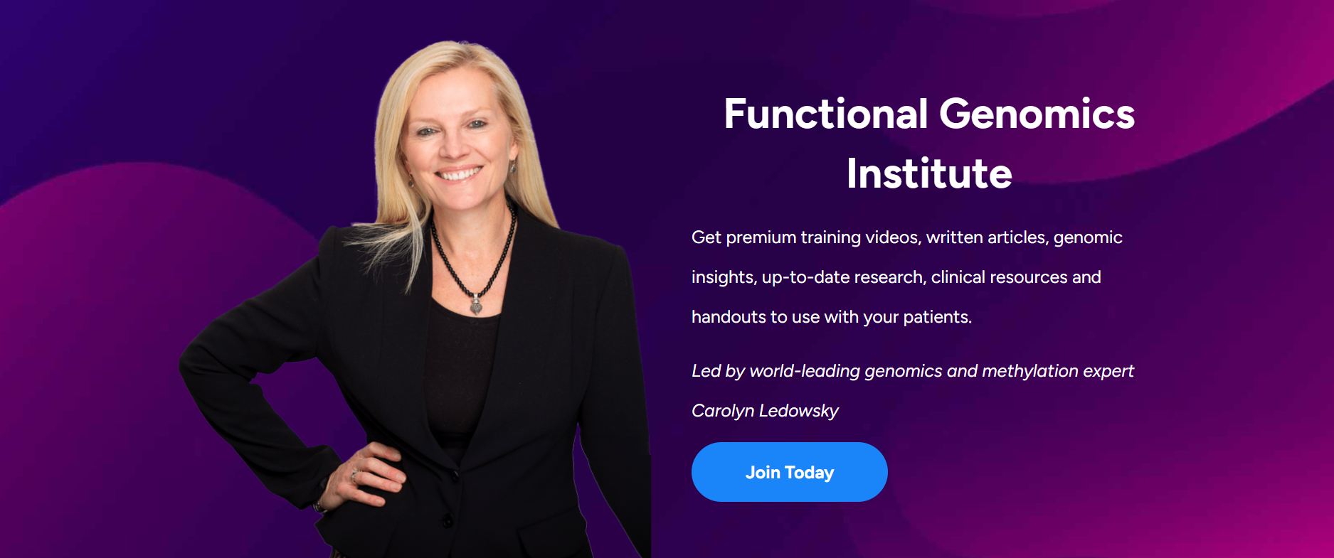 Functional Genomics Institute for Practitioners