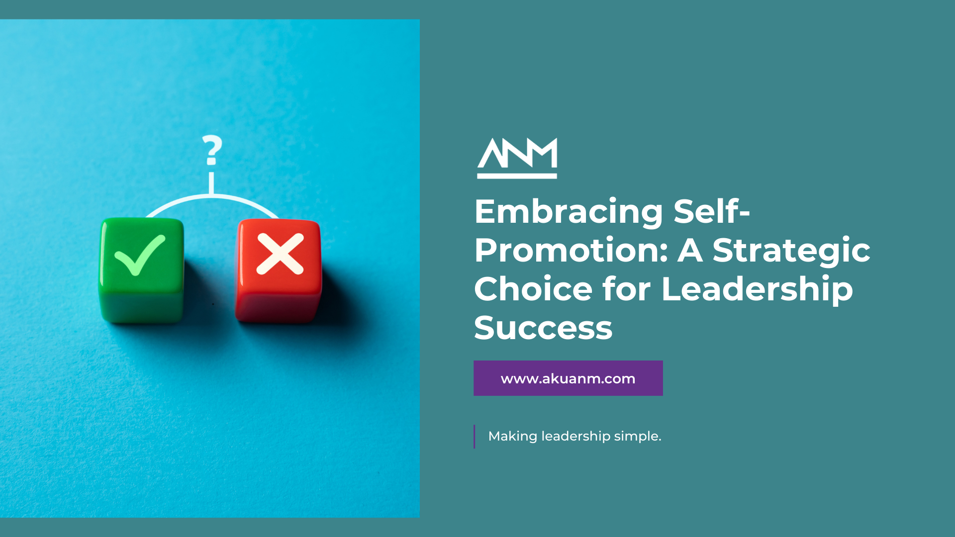 Embracing Self-Promotion: A Strategic Choice for Leadership Success ...