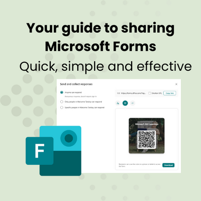 Your guide to sharing Microsoft Forms: Quick, Simple and Effective Thrive Admin Services
