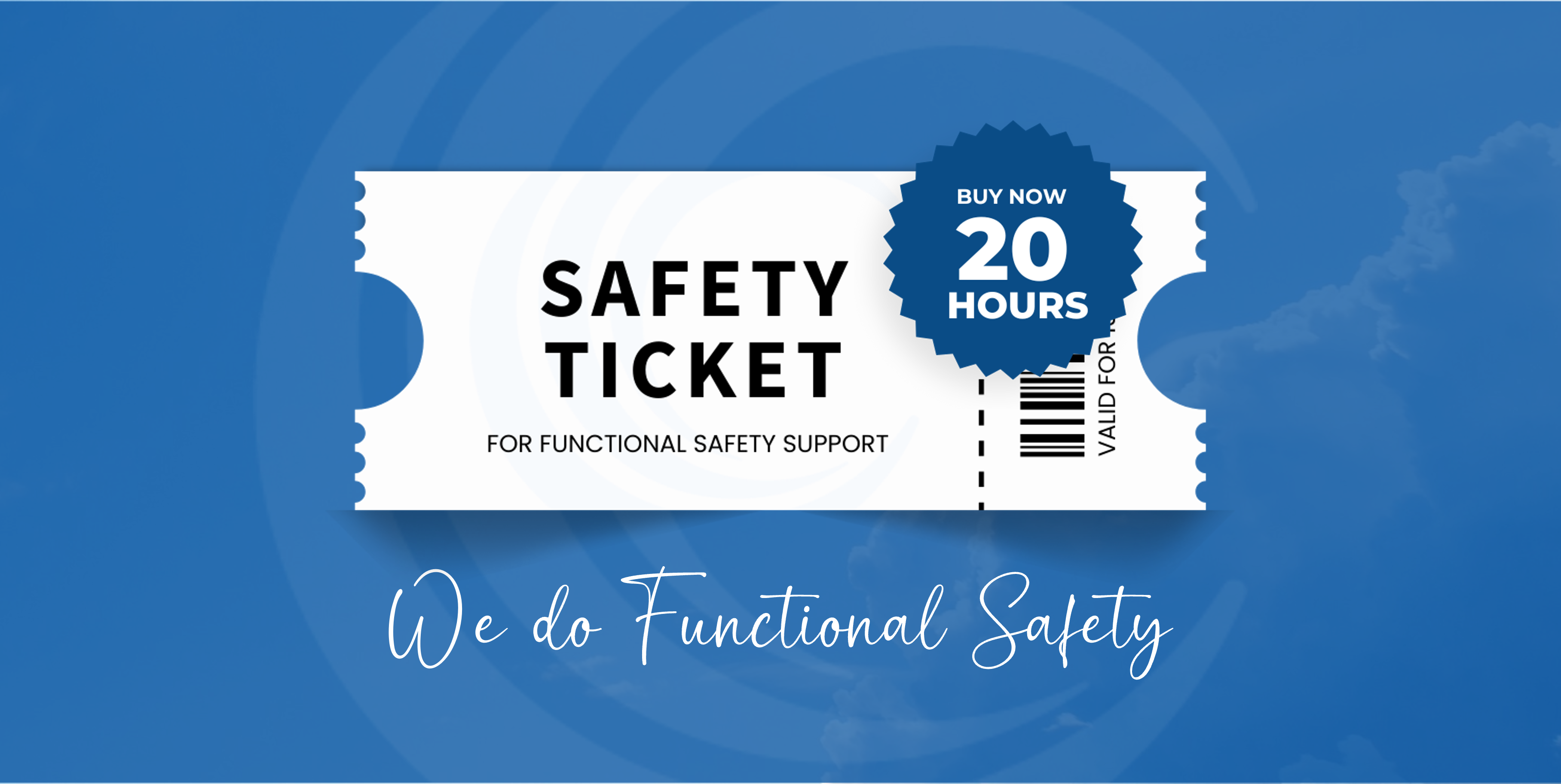 Safety Ticket - 20 Hours of Support - DotBlue