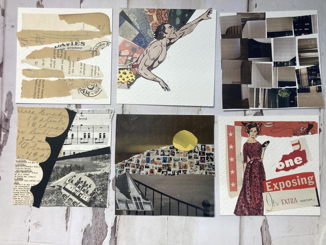 6 in 60 Workshop - Explore Collage-Lab