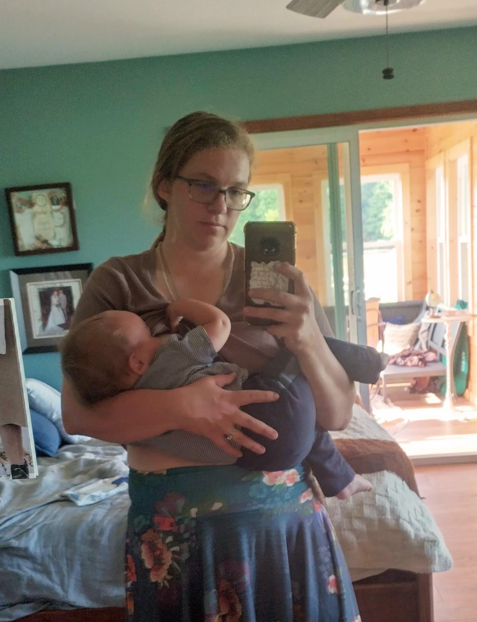 Mastitis, rest, and receiving Brigid Tebaldi