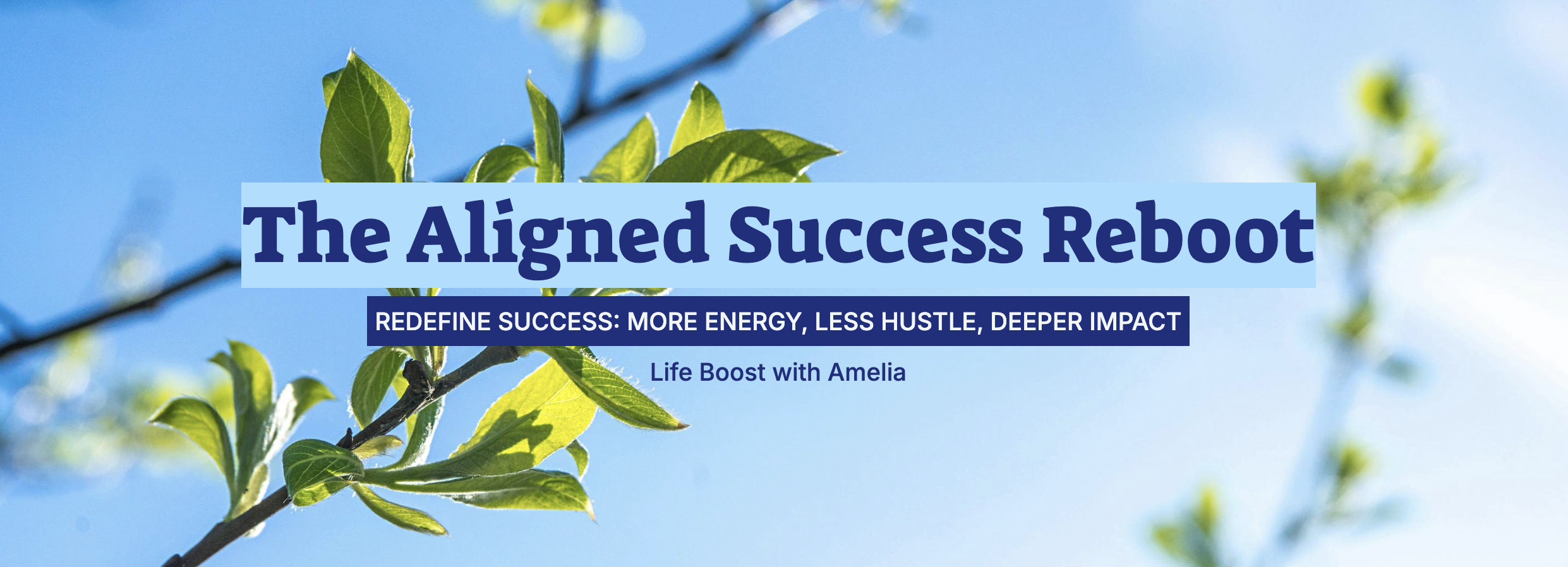 The Aligned Success Reboot