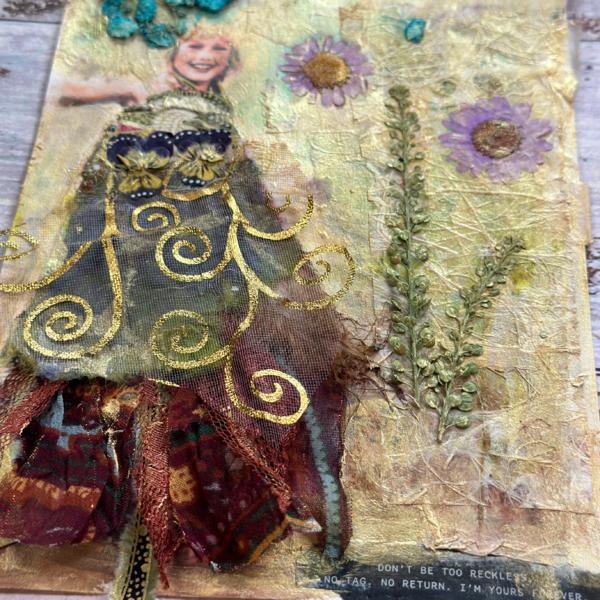 Simple Steps to Create a Mixed Media Self-Portrait Creative Delight Studio