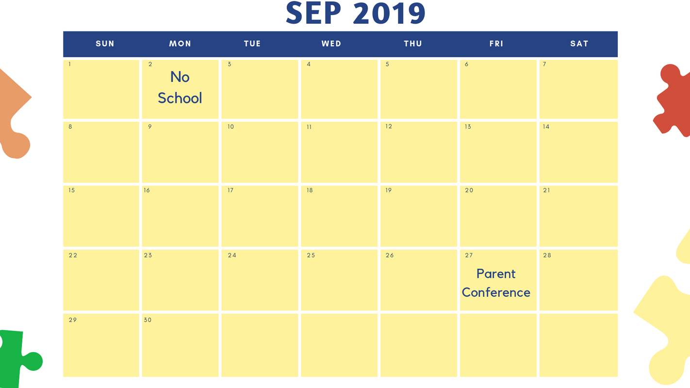 Calendar - Cincinnati Center for Autism