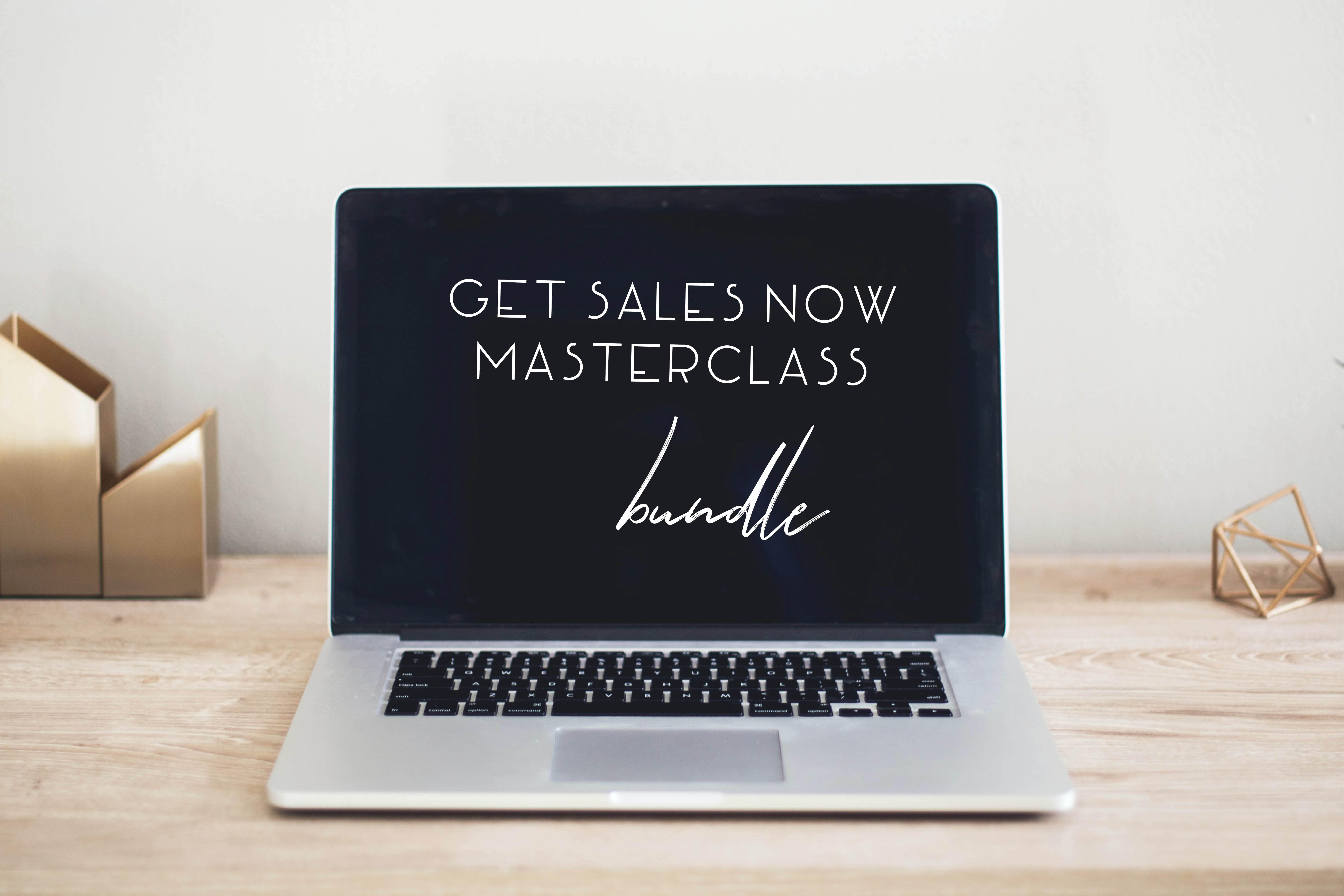 Get Sales Now Masterclass Bundle - Leigh Jane Woodgate