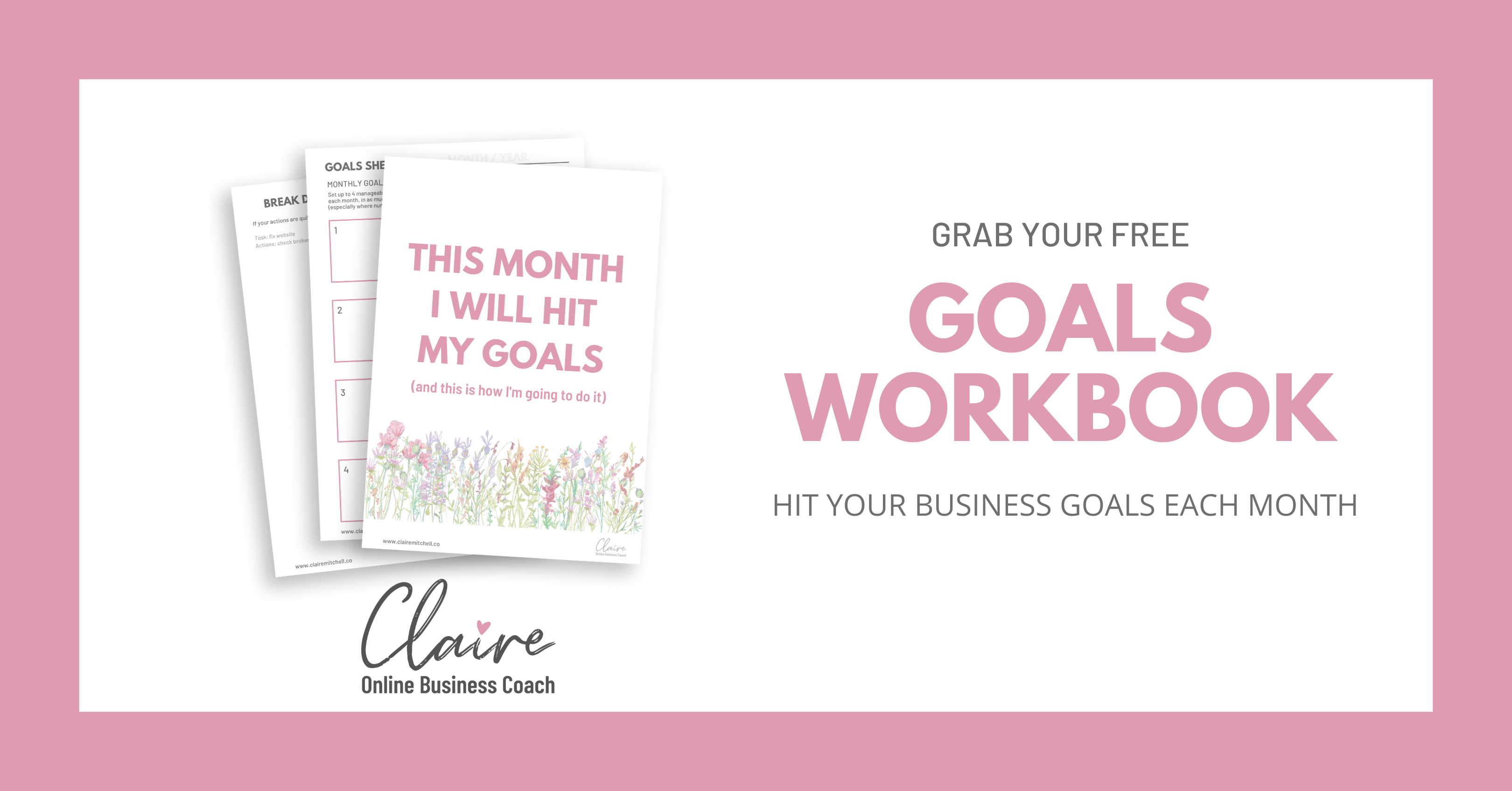 Goal Workbook - Claire