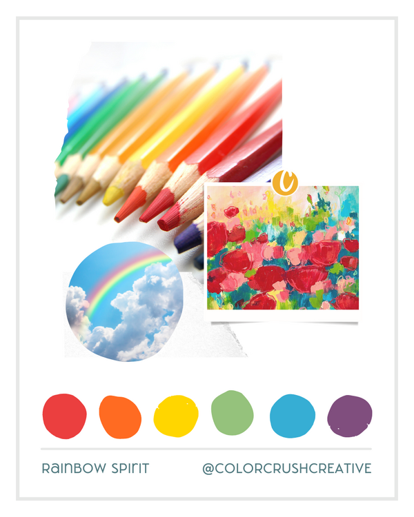 Palette 68: Rainbow Spirit for Color Crush Creative