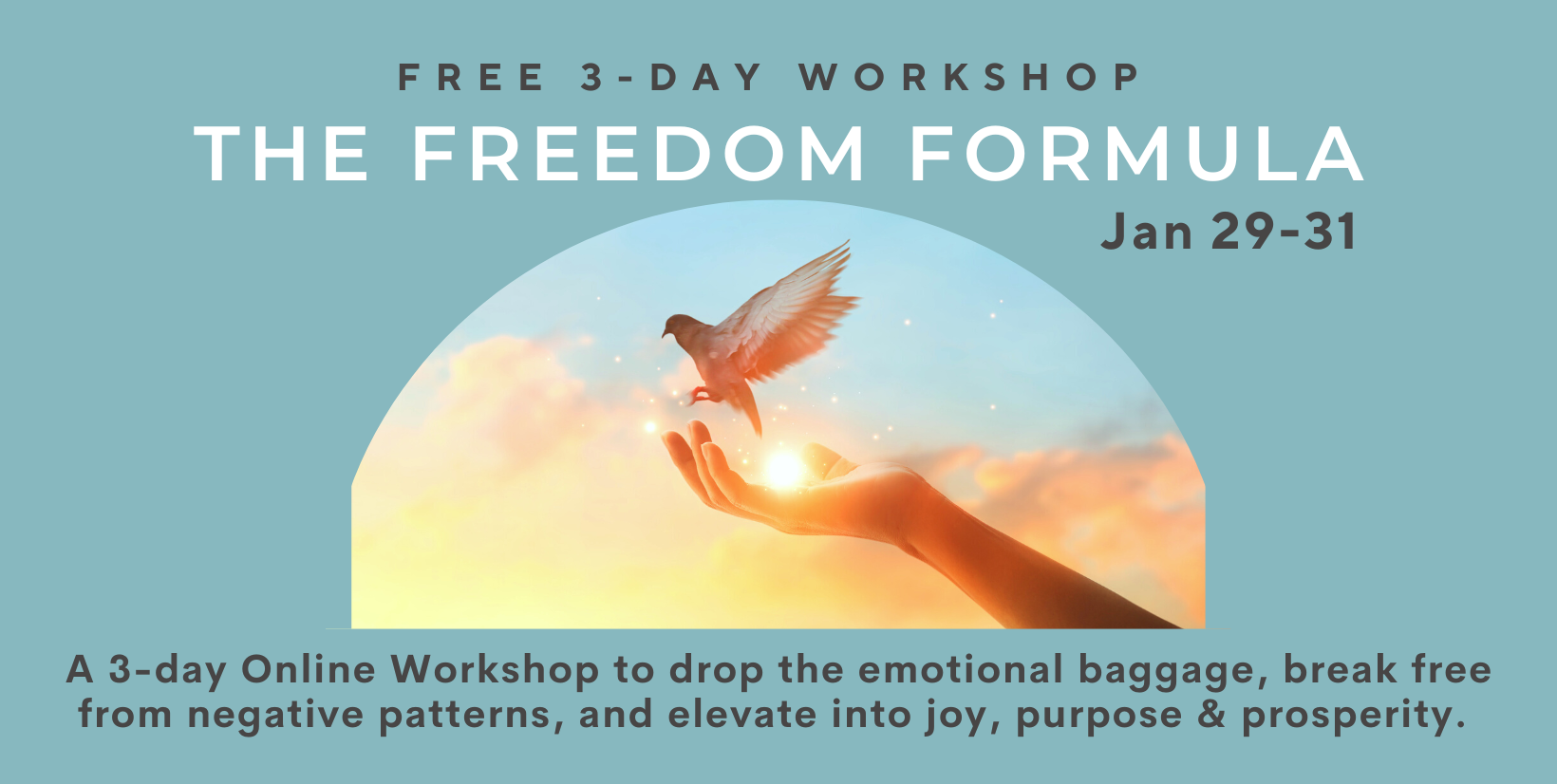 Freedom Formula Workshop - Stress Is Gone