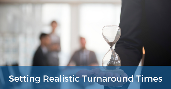 Setting Realistic Turnaround Times - The Bookkeepers Alliance
