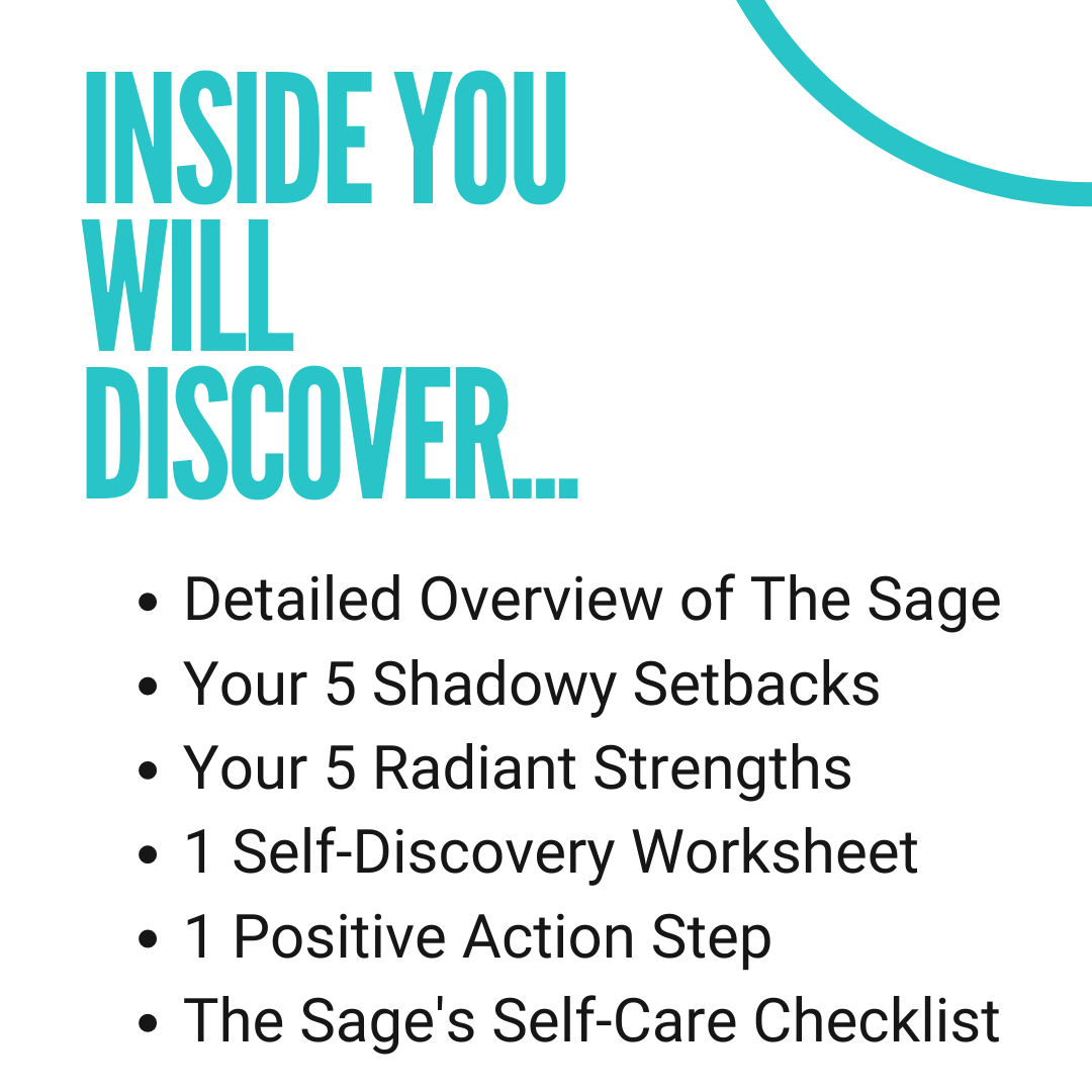 [The Sage] The Work Persona Success Secrets Blueprint