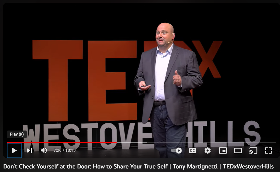 TEDx Talk on Creating a More Human Workplace