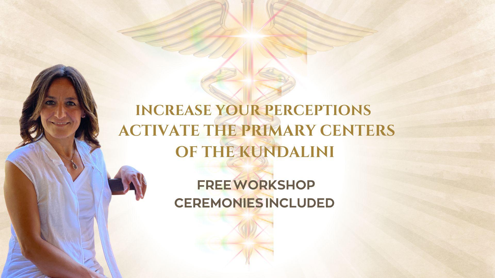 Free workshop. Increase your perceptions. activate the primary centers ...