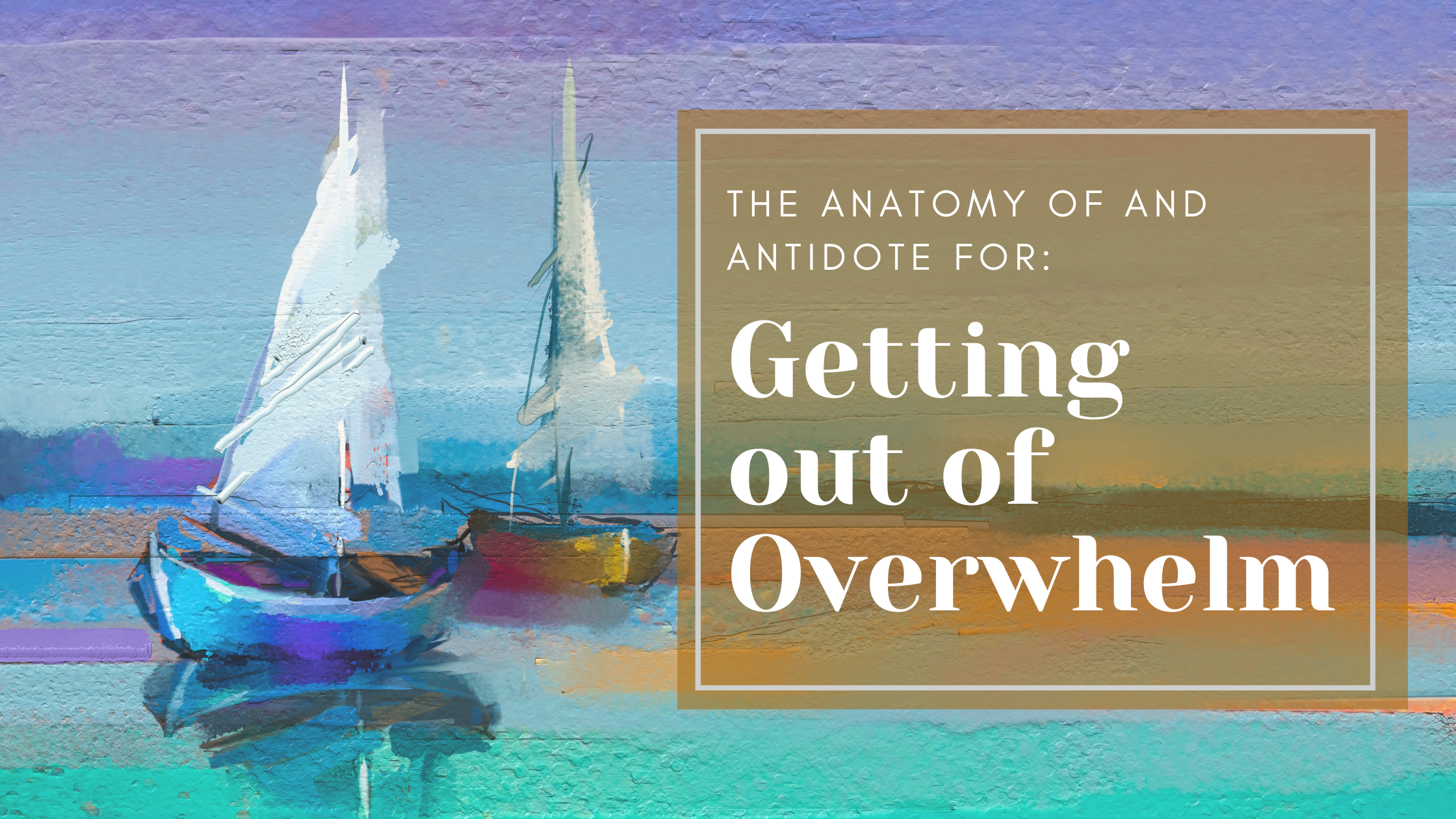 Getting Out of Overwhelm - Vicki Haddock | Transcending Limits