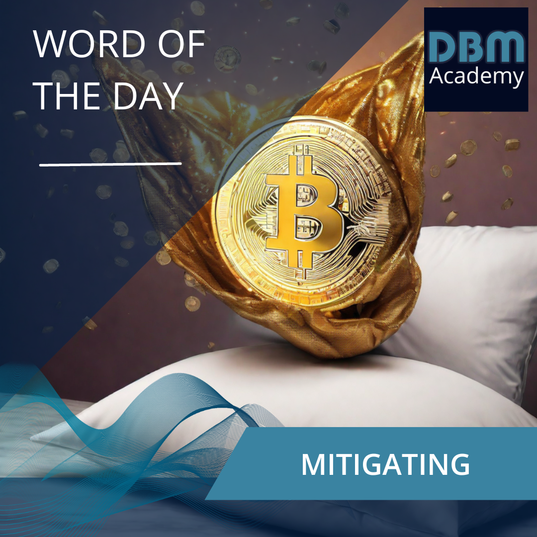 Word of the Day | Mitigating - DBM Academy